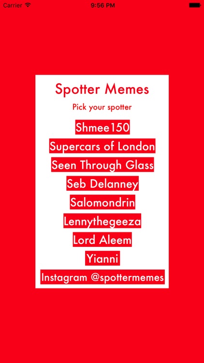 Spotter Memes by Tom Perry