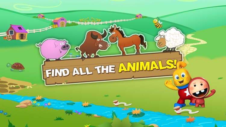 Learn Animal Names & Sounds : Barn Yard Scanning Memory Puzzle for ...