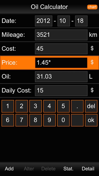 Oil Calculator FREE by PKU Tech