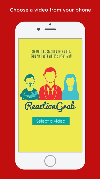 ReactionGrab - Record Reactions & Watch Split-Screen Video by Steven Rifkin