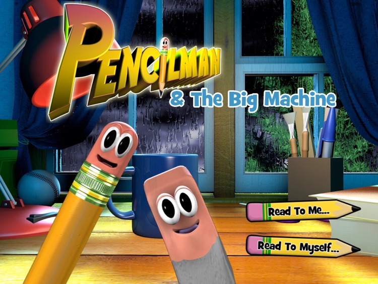 Pencilman and the Big Machine by Sean Sanczel