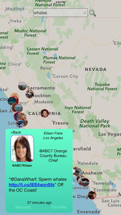 Global Tweet Map by Ronald Barr