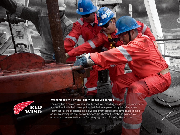 Red Wing Safety by Professional Litho