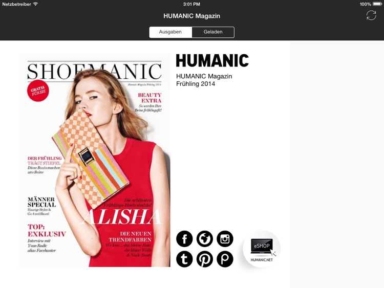 HUMANIC Magazin by Tailored Apps