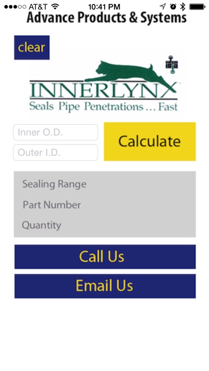 Advance Products & Systems INNERLYNX® Calculator by Firefly Digital, Inc.