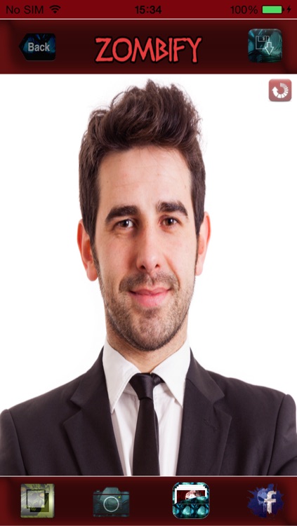 Zombify Booth - Turn Yourself Into A Zombie by Christopher Desjarlais