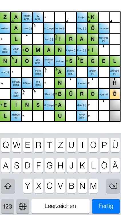 Learn German with Crossword Puzzles by Jourist Verlags GmbH