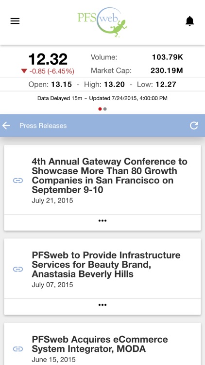 PFSweb Investor Relations (IR) by TheIRapp, Inc.