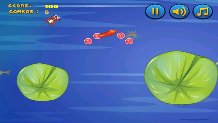 Frog-in-Motion Leap n' Greet Slingshot Game Free by Jose Castro-Frenzel