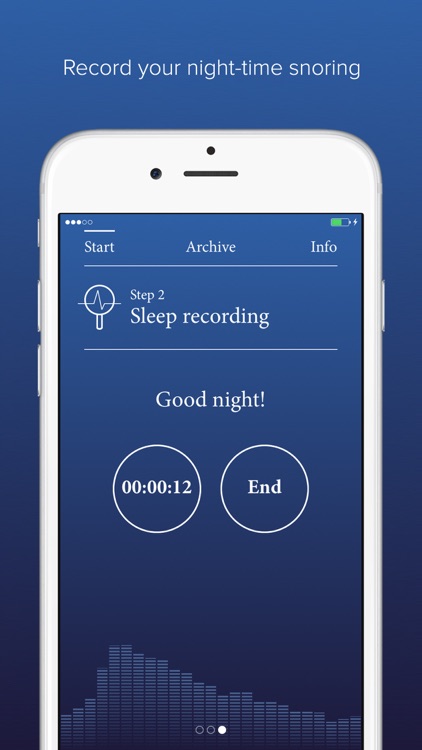 Snore Clinic The Snoring Analysis App From Klinik Prof Sailer By Klinik Professor Sailer Ag