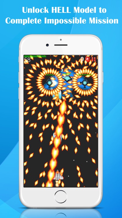 Graph War - barrage, bullet hell, bullet curtain, manic shooter by hui yao