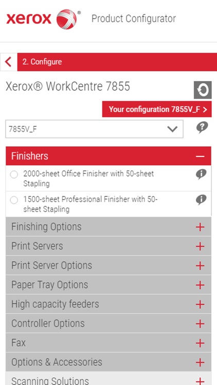 Xerox Product Configurator by Xerox Corporation