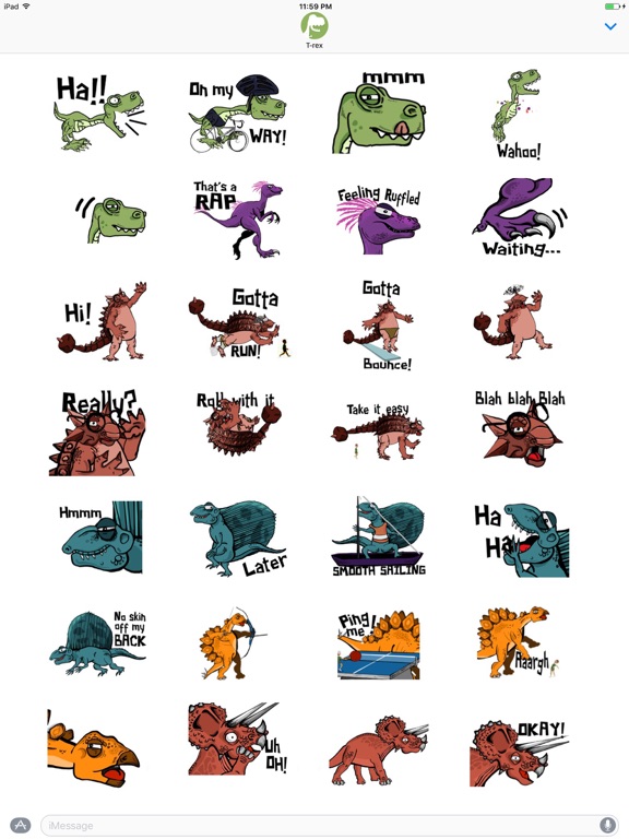 T-Rex Text - AppRecs