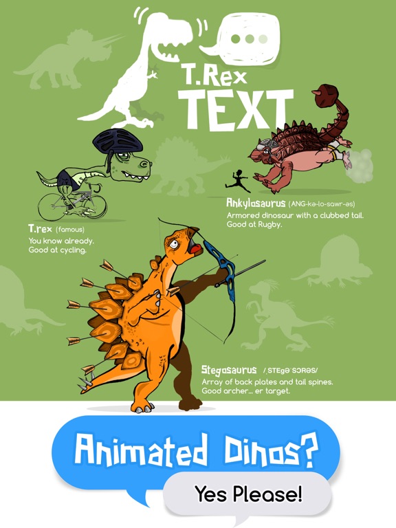 T-Rex Text - AppRecs