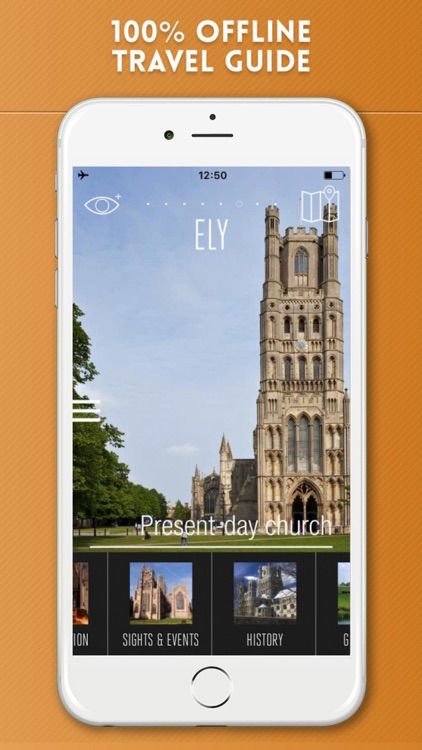 Ely Travel Guide with Offline City Street Map by eTips LTD