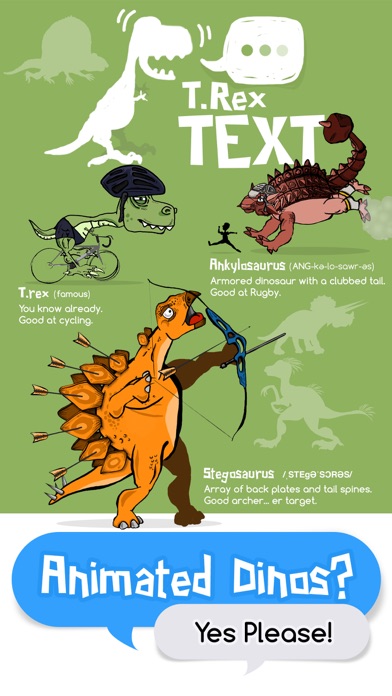 T-Rex Text - AppRecs