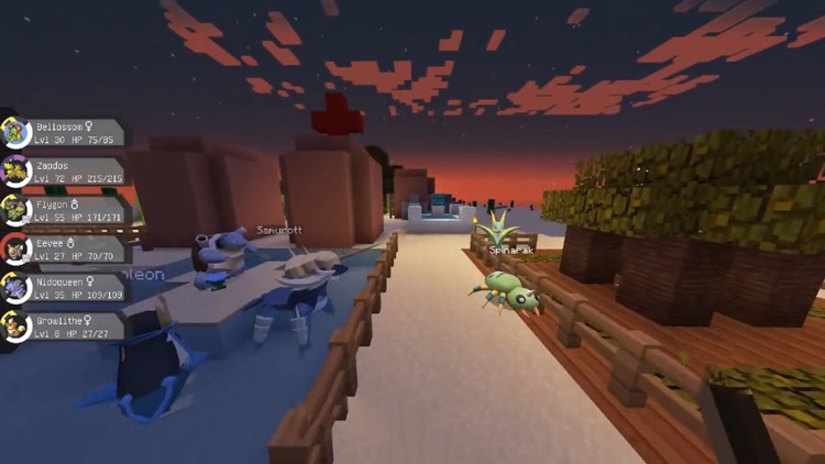 PIXELMON BLUE Edition: Dex Hunter Survival Mini Block Game with ...