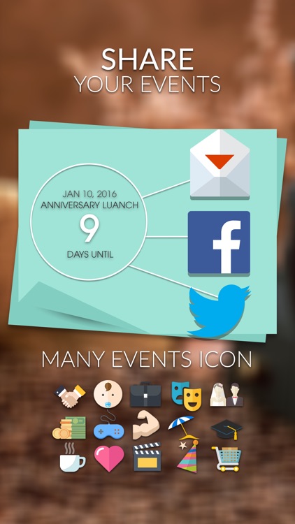 Event Countdown Fashion Wallpapers Coffee Cafe by Danika Bunnam
