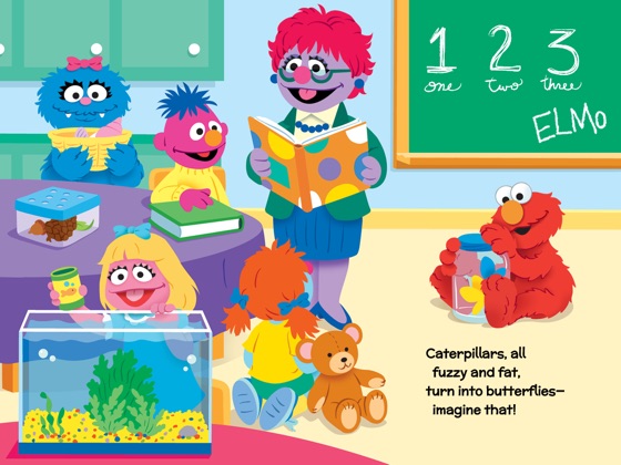 ‎Elmo Goes to School! (Sesame Street Series) on Apple Books