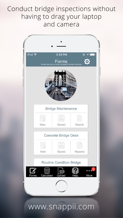 Bridge inspection App by Snappii
