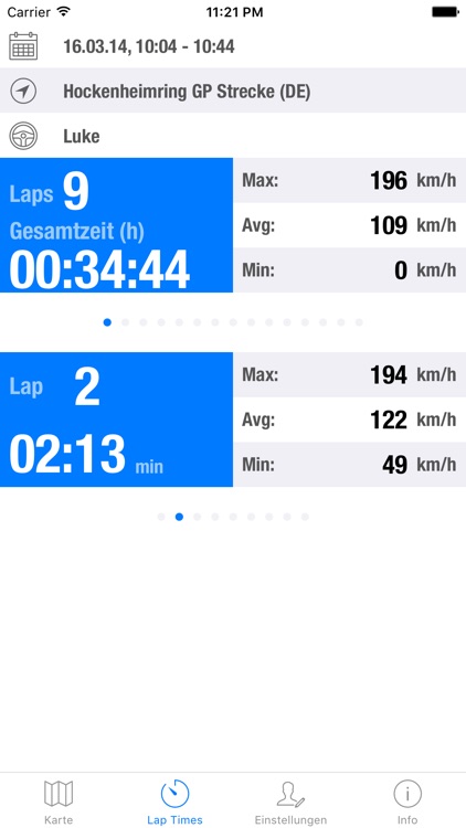 Live-Lap Tracker by Niels Hebling