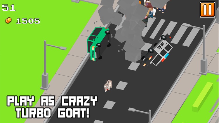 Pixel Goat Turbo Attack by Games Banner Network