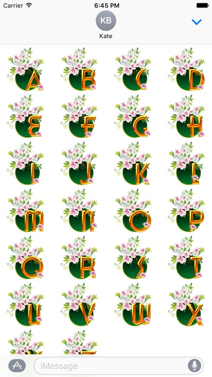 3D Jasmine Flowers Sticker Pack For iMessage by Kaushik Godhani