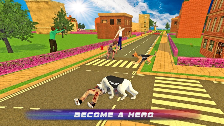 Police Dog vs Dead Zombies by Imran Sohail