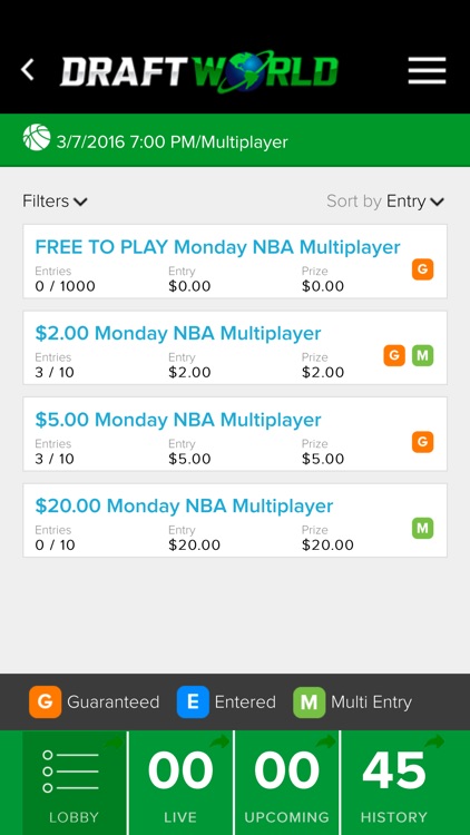 Draft World Mobile by Draft World Inc.