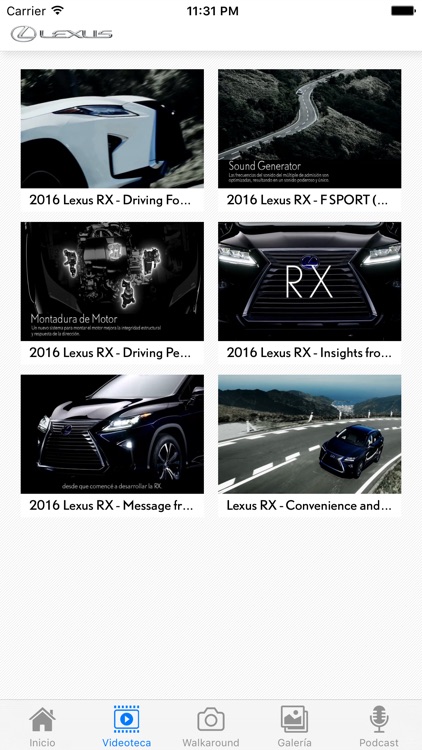 Lexus Interactive Mobile by Publiweb S.A.