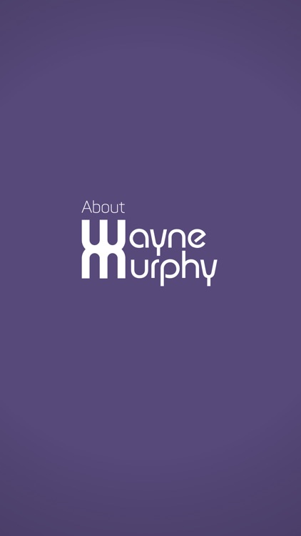 About WAYNE MURPHY by Caroline ROBIN