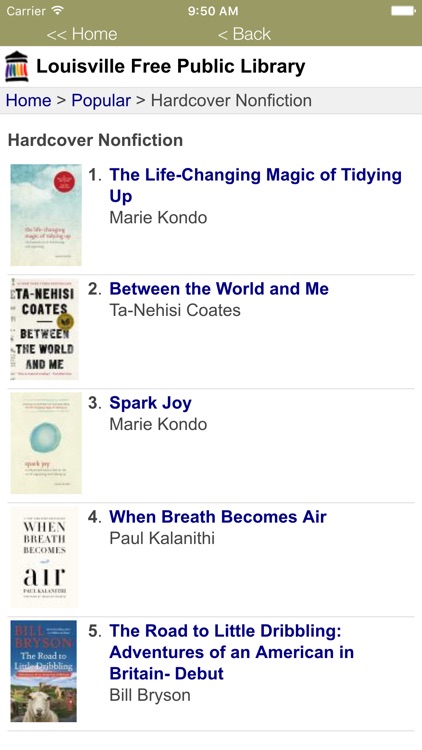 LFPL Mobile by Louisville Free Public Library