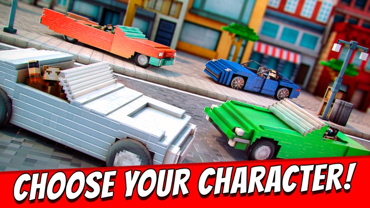 Survival Cars . Blocky Craft Car Racing Games For Kids 3D by Lab Cave ...