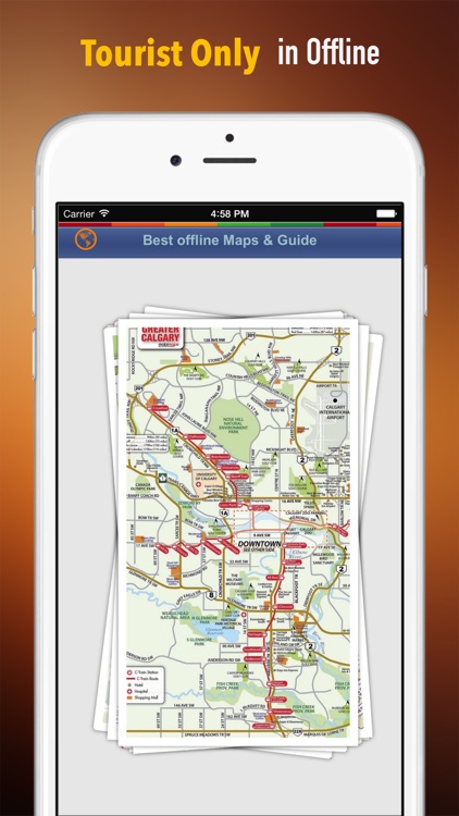 Calgary Tour Guide: Best Offline Maps with Street View and Emergency ...