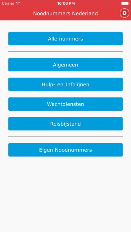 Noodnummers Nederland Pro by Olivier Overstraete