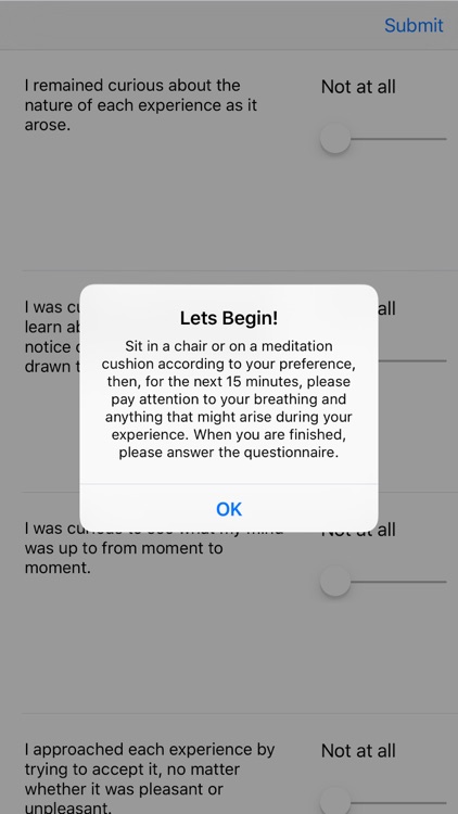 Toronto Mindfulness Scale by ScottSoft