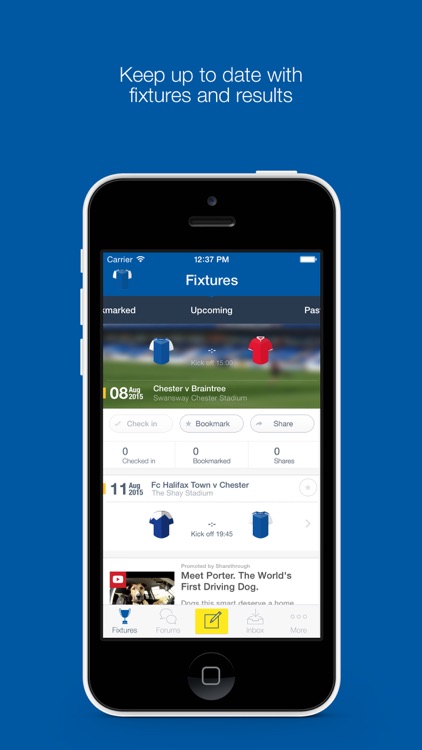 Fan App for Chester FC by Spontly