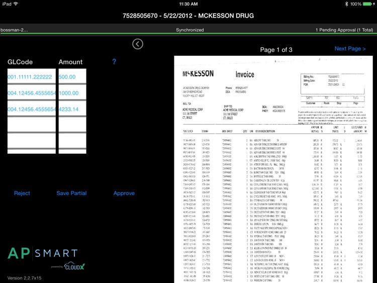 APSmartApproval for iPad by Mobile Software Inc