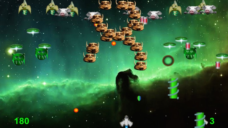 Earth and Space Invaders by Dave Trzebinski