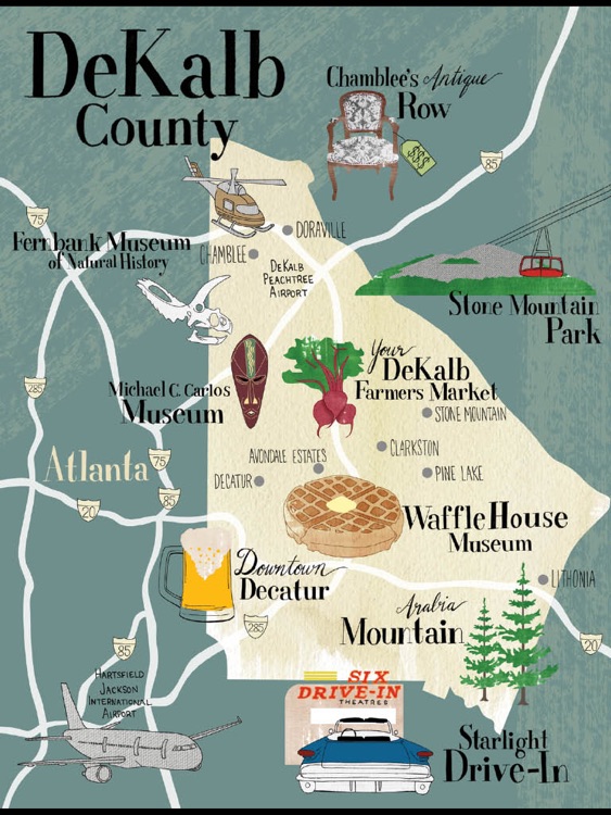 Atlanta's DeKalb County Visitors Guide by Emmis Communications