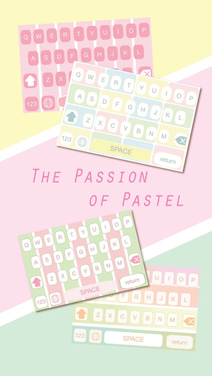 Pastel Color Keyboard - brilliant extension backgrounds skins by ...