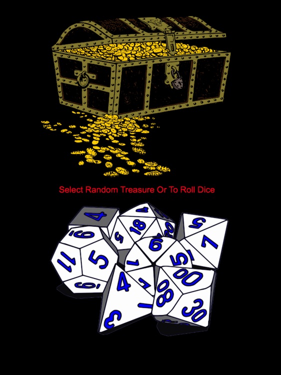 RPG Treasure Dice by joe murphy