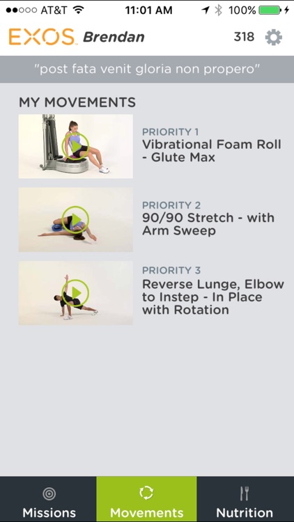 EXOS Journey by Athletes’ Performance Inc.