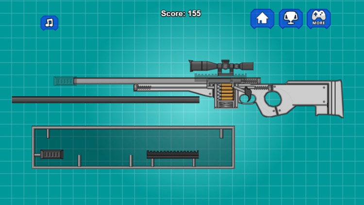 Assemble Toy Gun Sniper Rifle by zhang weiyu