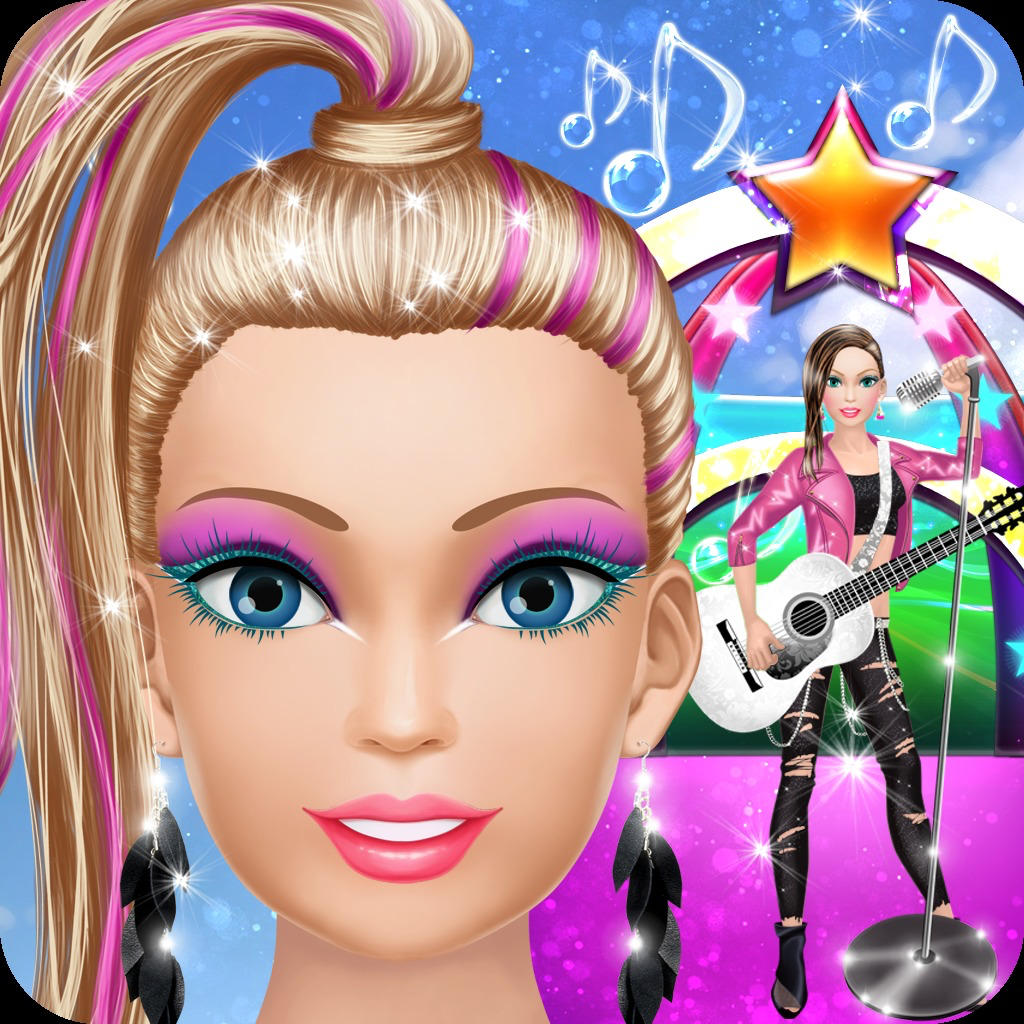 「Pop Star Makeover: Girls Makeup and Dress Up Games」 - iPhoneアプリ | APPLION