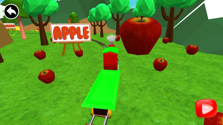 Fruits & Vegetables Train Driving Game For Kids by Touchzing Media