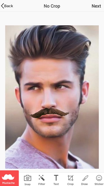 Mustache Photo Editor by harikrushna sonani