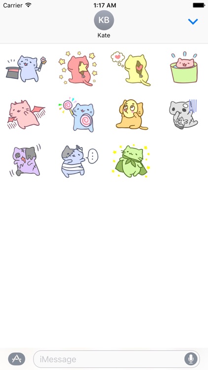 Nancy The Cat Stickers by Quan Nguyen Trong