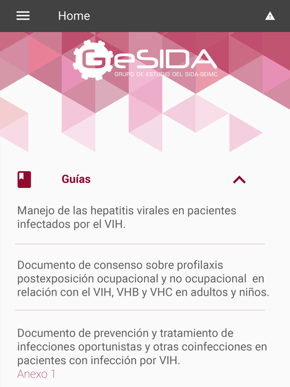 Télécharger Guías GeSIDA pour iPhone / iPad sur l'App Store (Medecine)