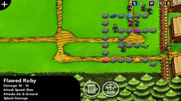 GEM TD - Synthetic stone tower defense game by cheng cong